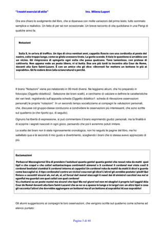 I nostri esercizi di stile | PDF