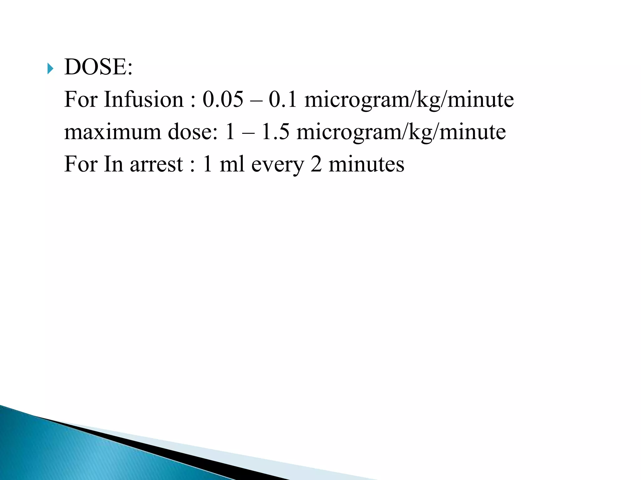 inotropes | PDF