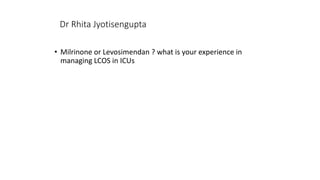 Inotropes in PCICU | PPT