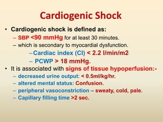 Inotropes and vasopressors in cardiogenic shock | PDF