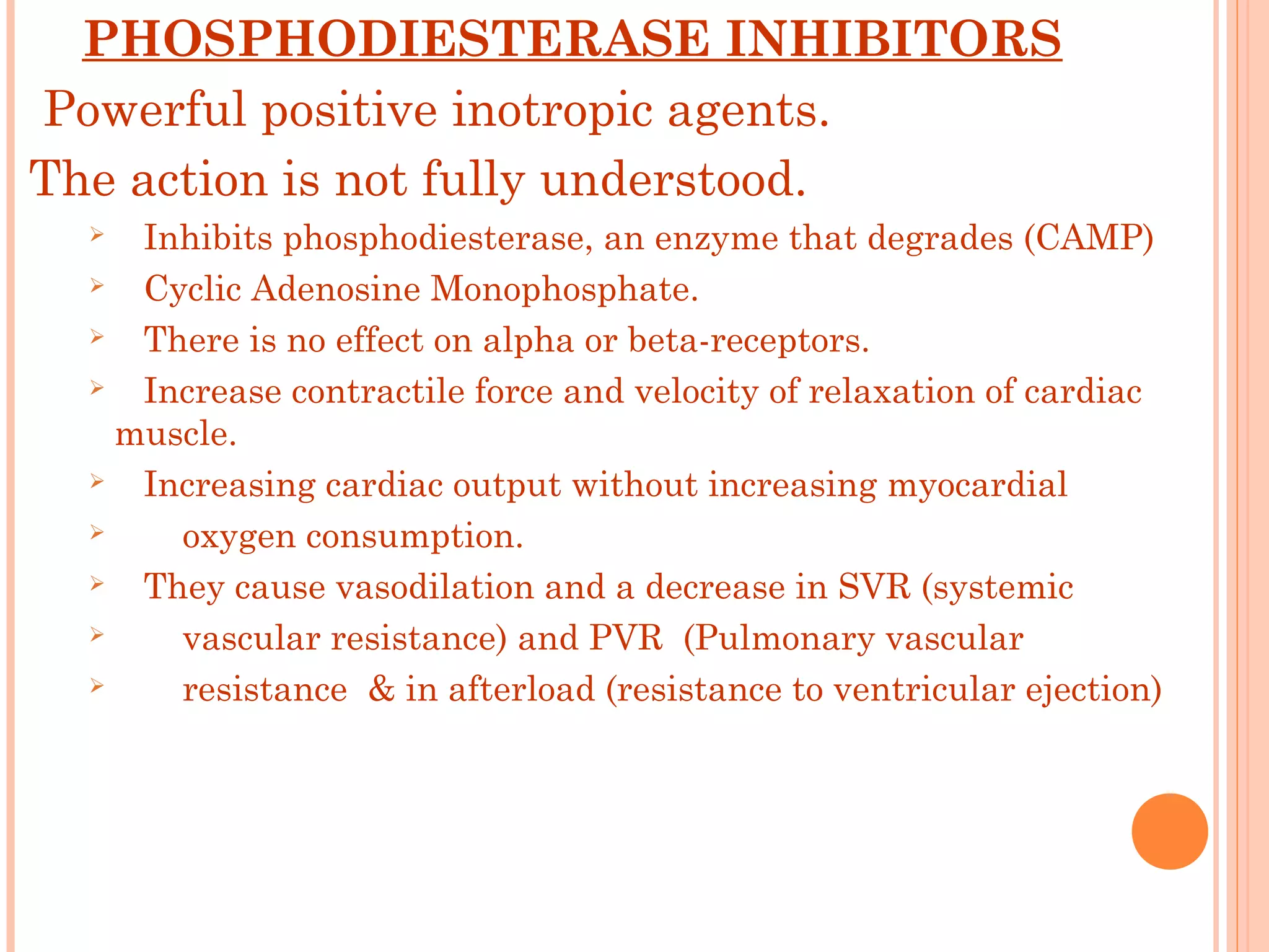 Inotropes | PPT