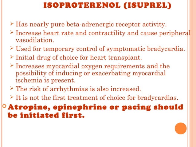 Inotropes | PPT | Heart and Cardiovascular Diseases | Diseases and ...