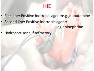 Shock & Inotropes in Neonates - Dr Padmesh - Neonatology | PPT