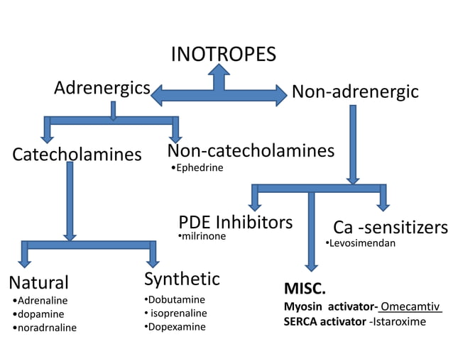 Inotropes | PPTX