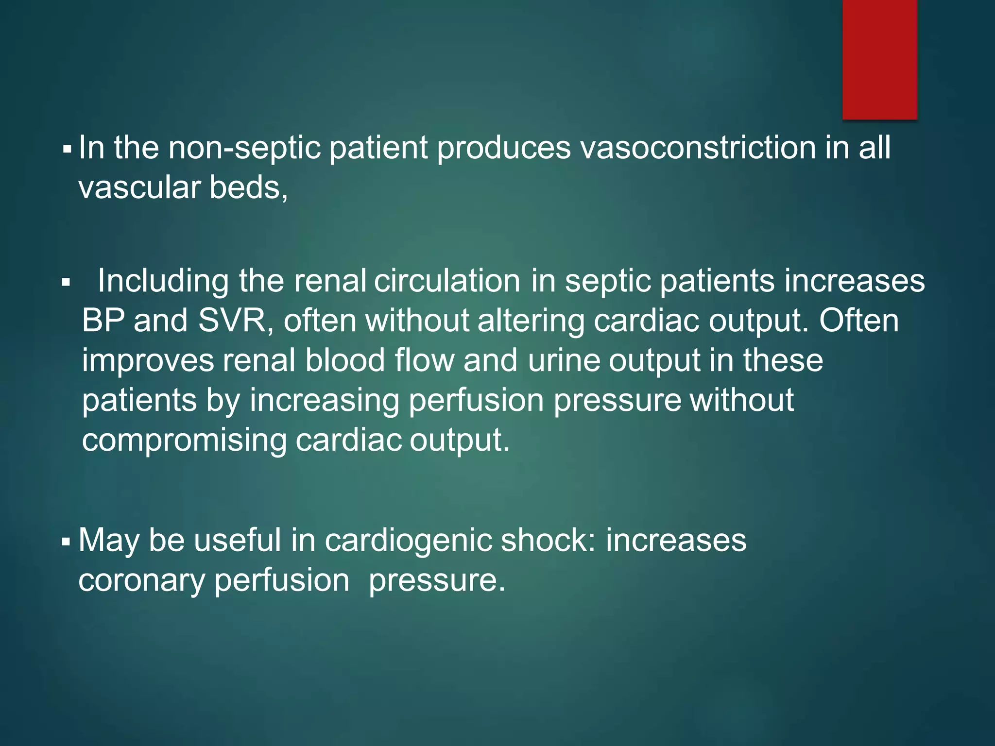 Inotropes and vasopressors | PPTX
