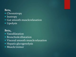 Inotropes and vasopressors | PPTX