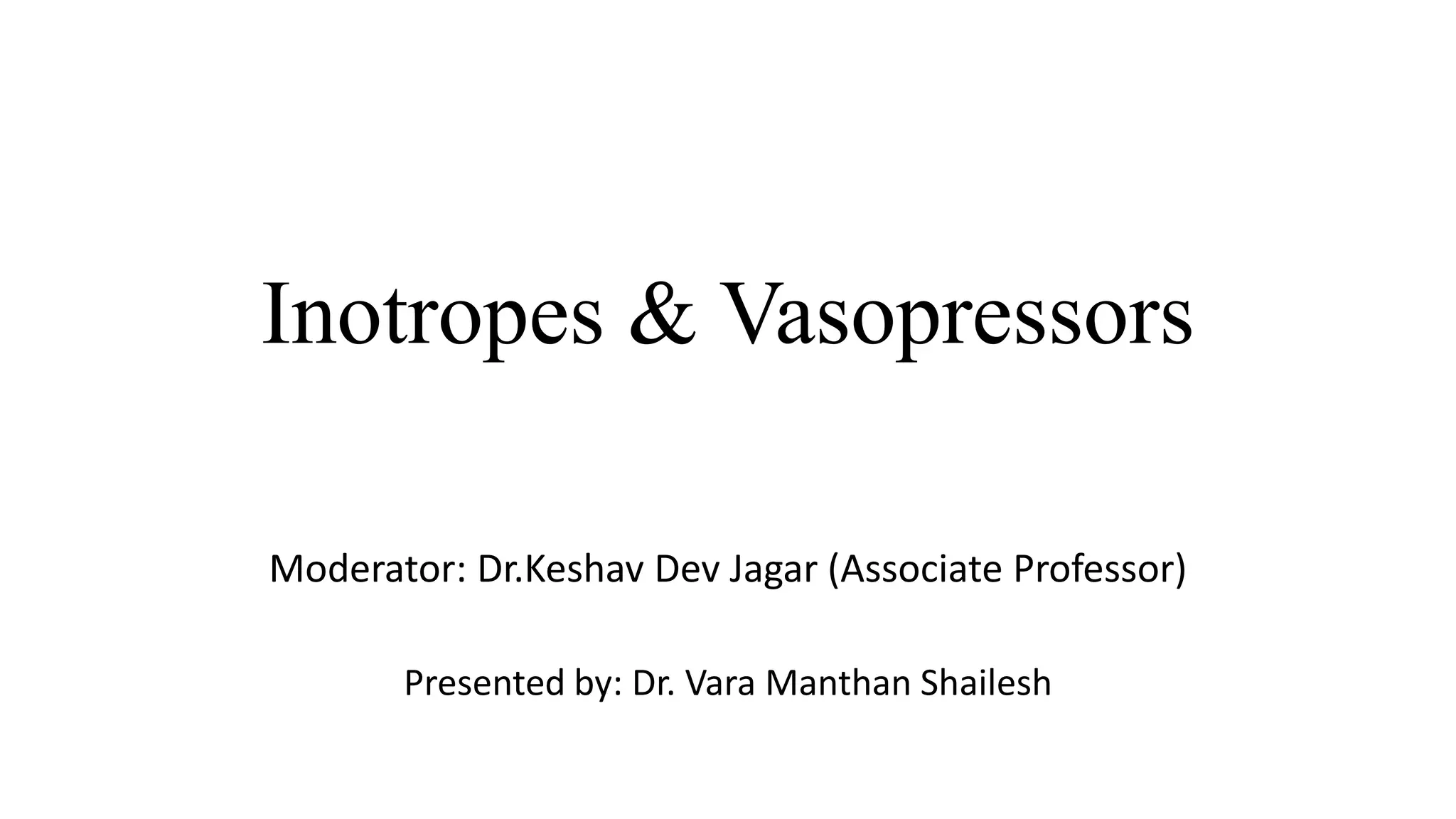 Inotropes & Vasopressors presentation (1).pptx