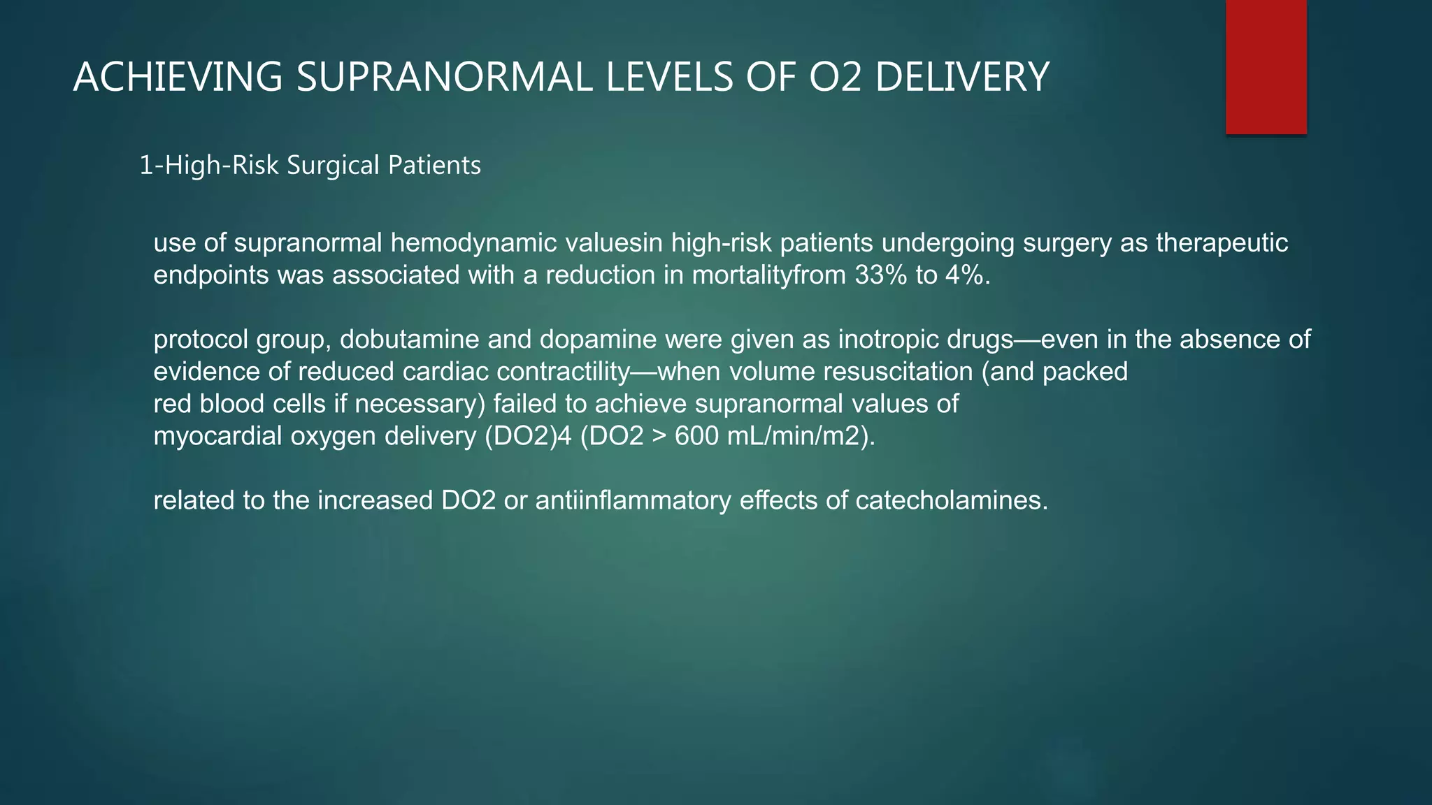 Inotrope use in icu patient fink | PPTX