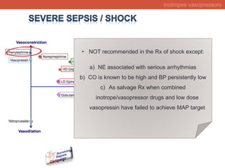 Rational choice of inotropes and vasopressors in intensive care unit | PPSX