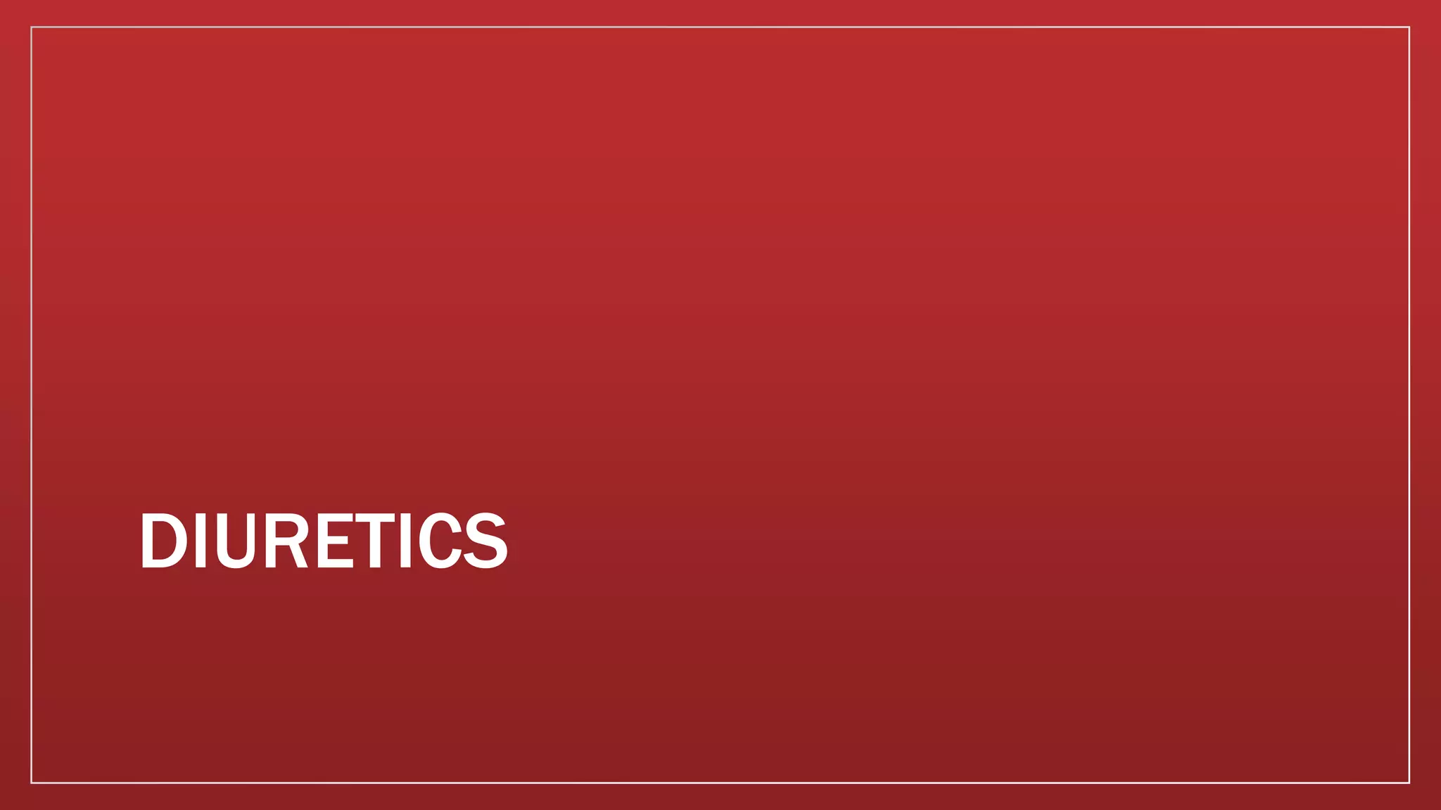 Inotropic agents and Diuretics | PPTX