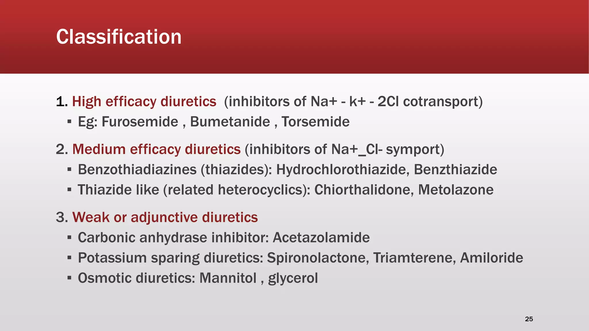 Inotropic agents and Diuretics | PPTX