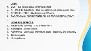 Inotropic Drugs.pptx best drugs pharmacy | PPTX