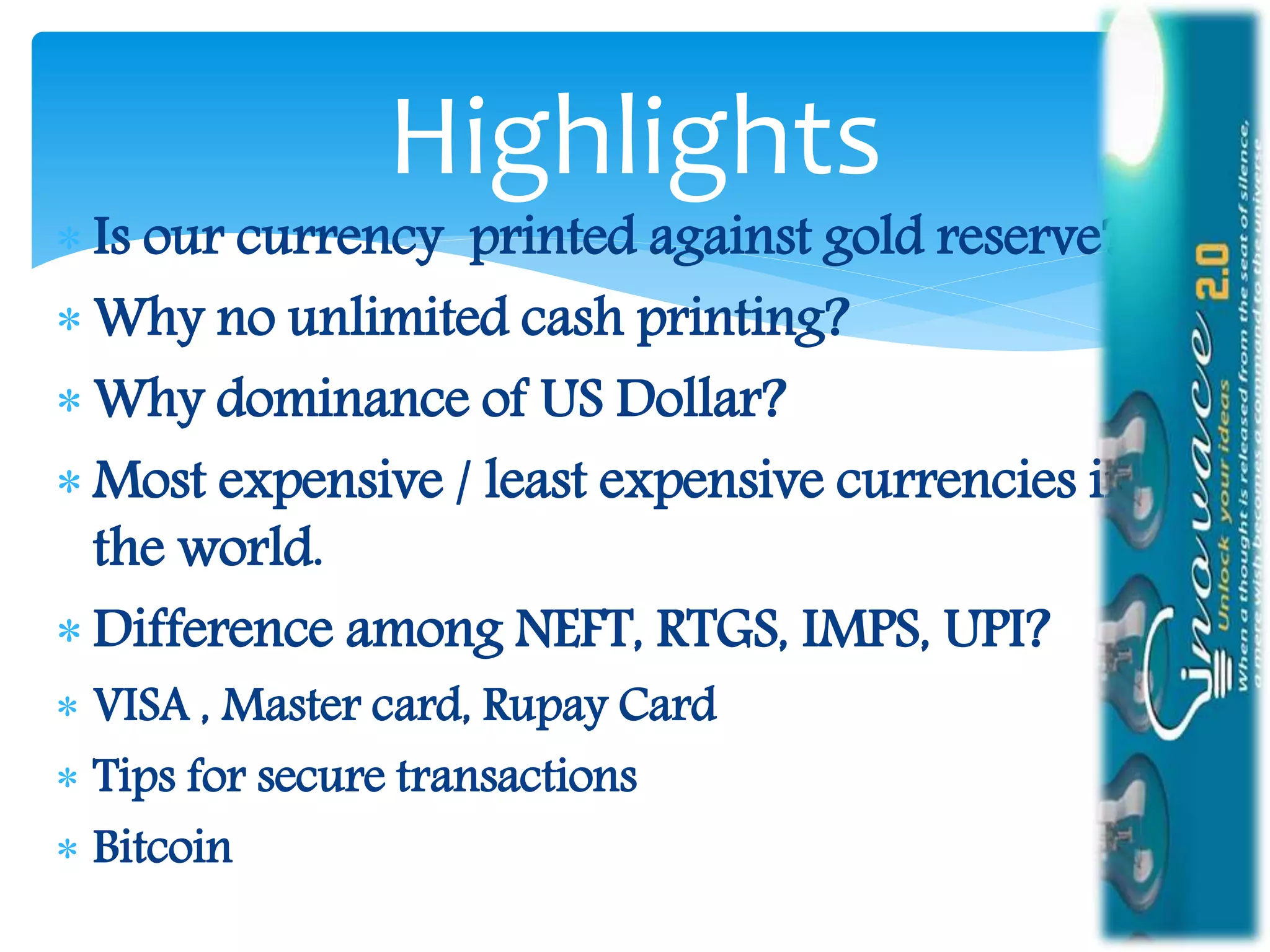 history of Currency | PPTX