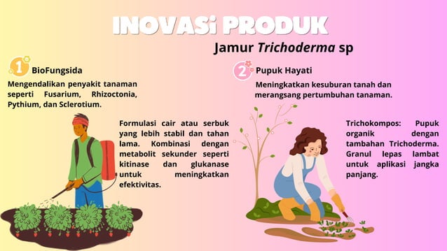 Inovasi fungi Trichoderma and mikoriza | PDF