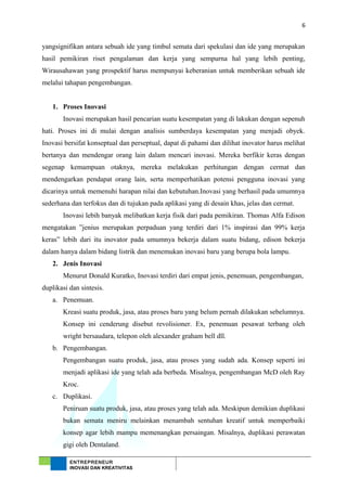 Inovasi dan kreativitas | PDF