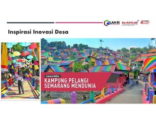Inovasi Desa Berbasis Potensi dan Peran Motivator Desa | PDF