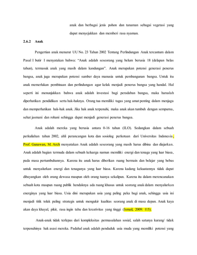 Inovasi desain model gang pemukiman kota ramah anak dan lingkungan | DOCX