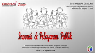 Inovasi & Pelayanan Publik | PDF