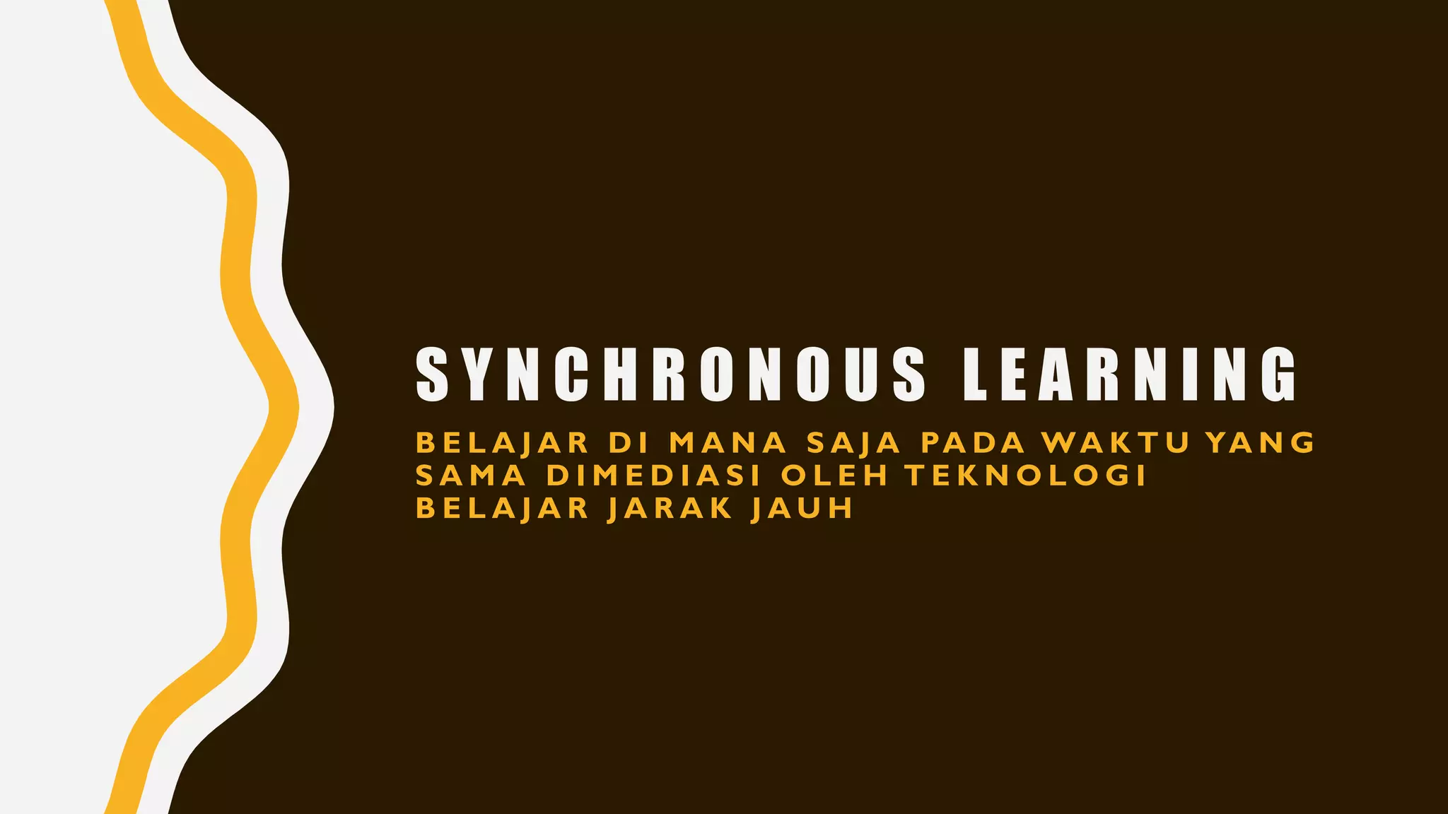 Synchronous And Asynchronous Learning Ppt