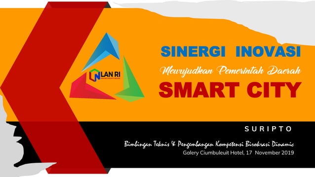 SINERGI INOVASI mewujudkan PEMDA SMART CITY | PPT