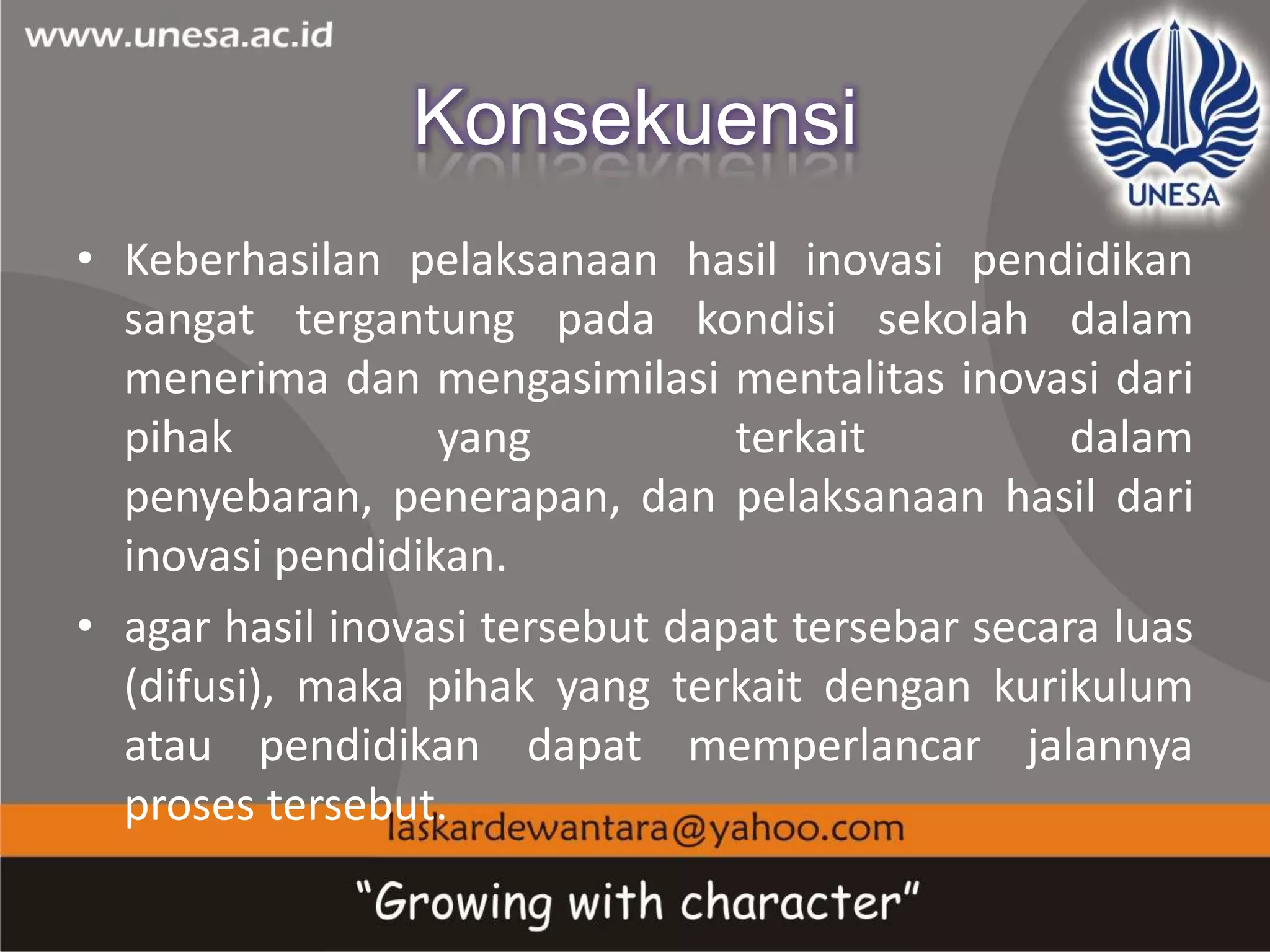 Inovasi pendidikan indonesia | PPTX