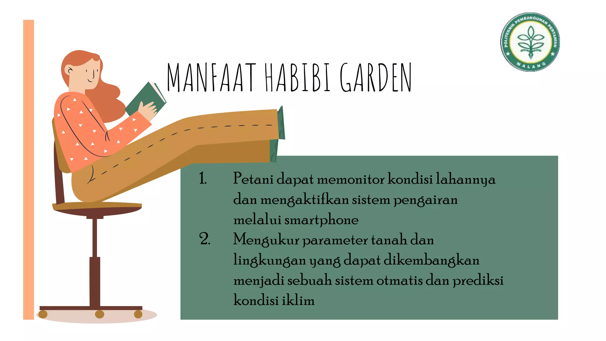 Inovasi pertanian berbasis aplikasi habibi garden | PPTX