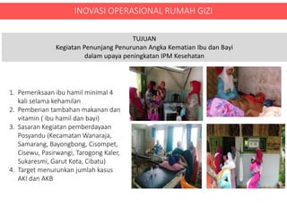 Inovasi kegiatan penunjang IPM | PPT