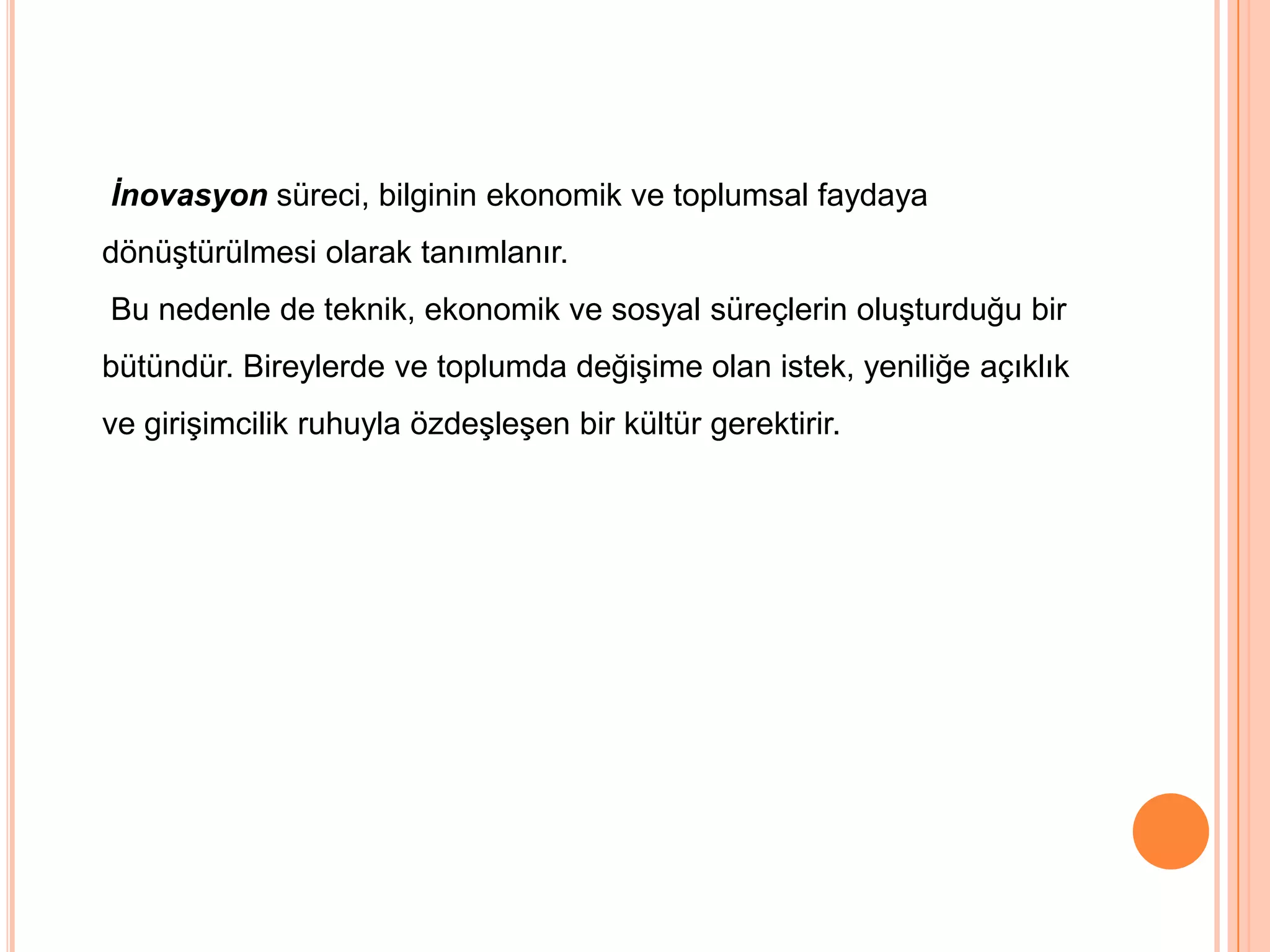 İnovasyon nedir.? | PPTX
