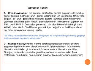 İnovasyon nedir.? | PPTX