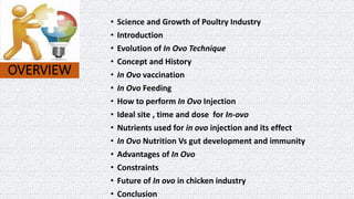In ovo technology | PDF
