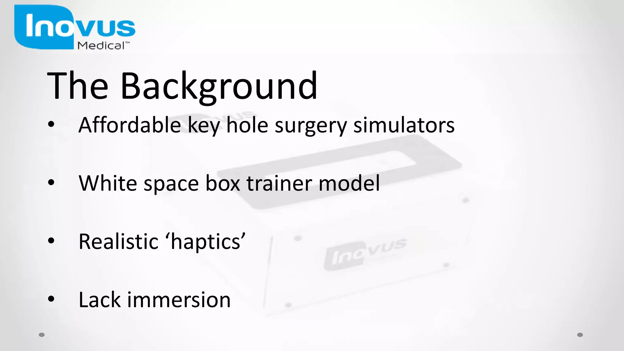 Inovus Medical - ECO: Digital Health in the North | PPT