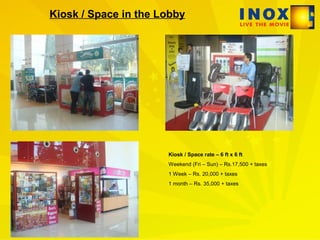 Inox movie India's favourite multiplex chain | PPT