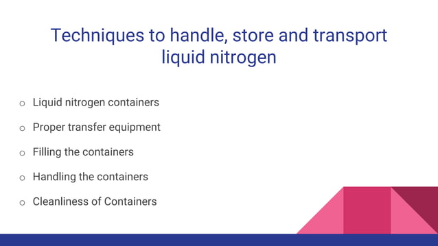 How to handle liquid nitrogen while working with liquid nitrogen tanks ...