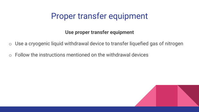 How to handle liquid nitrogen while working with liquid nitrogen tanks ...