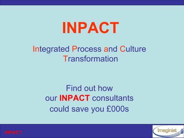 Inpact Presentation May08v31 | PPT