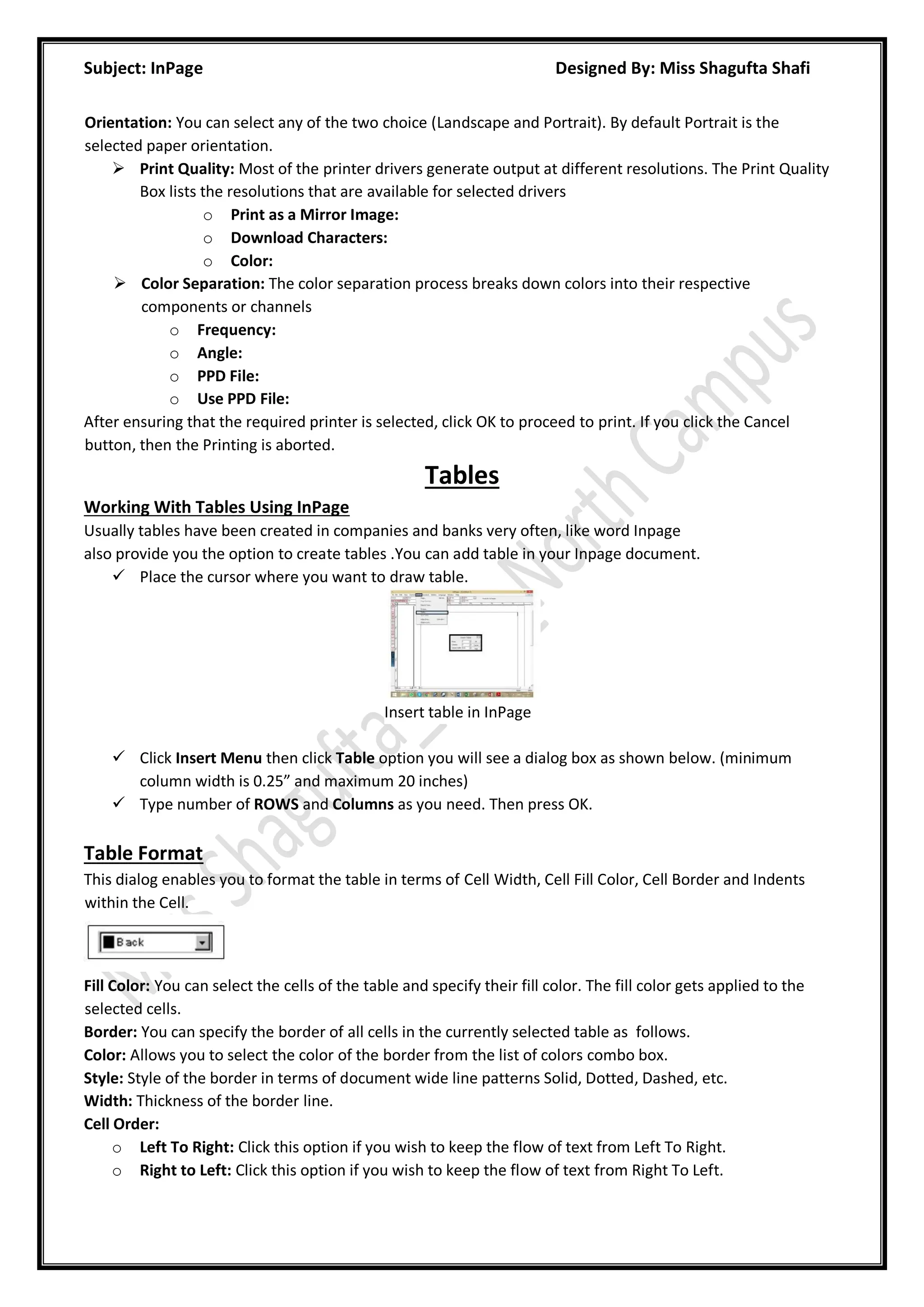 InPage Shortcut Keys & Concise Guide.pdf