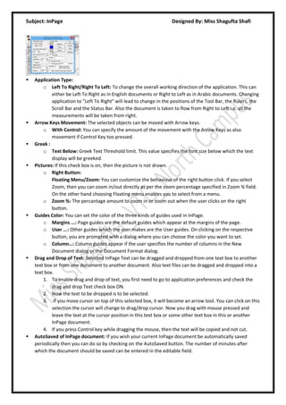InPage Shortcut Keys & Concise Guide.pdf