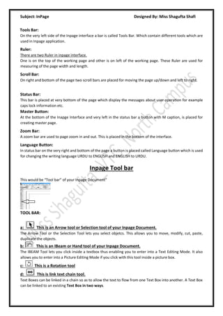 InPage Shortcut Keys & Concise Guide.pdf