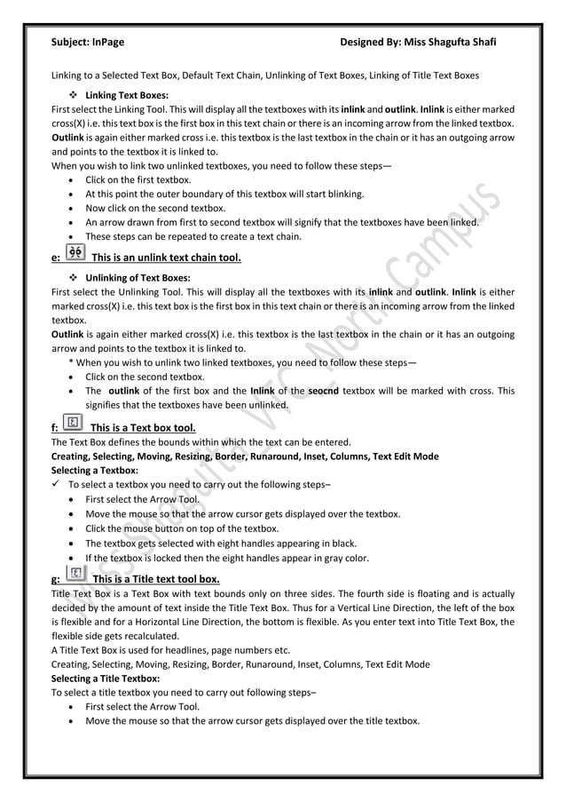 InPage Shortcut Keys & Concise Guide.pdf