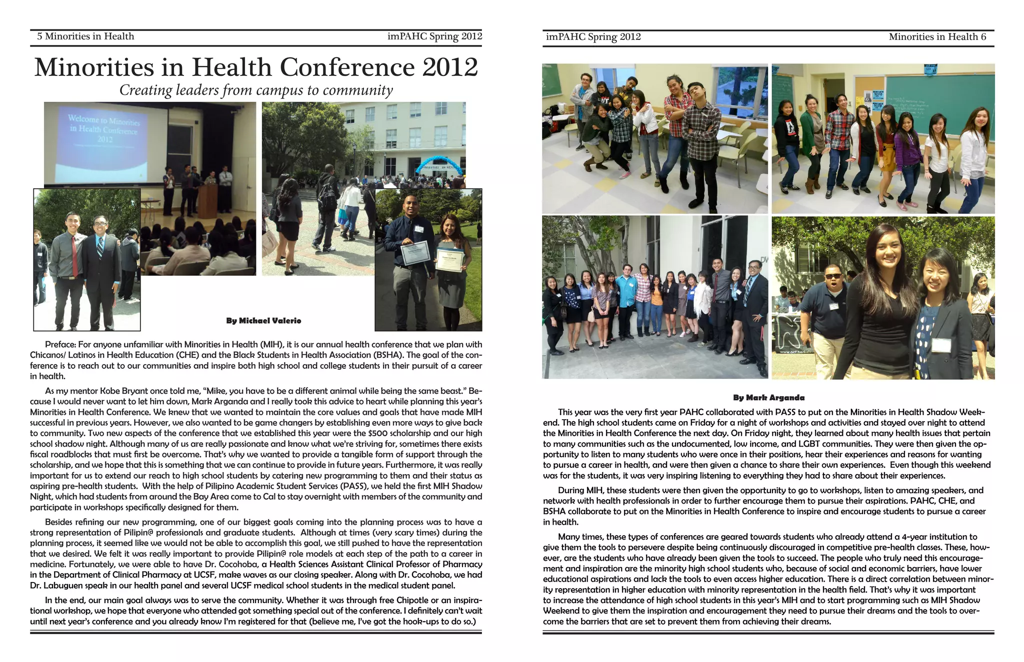 In pahc spring 2012 final with spreads | PDF