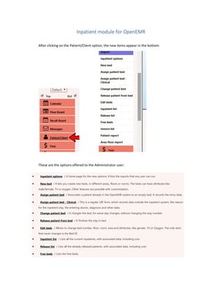 Inpatient.openemr | PDF