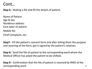 In patient department | PPTX