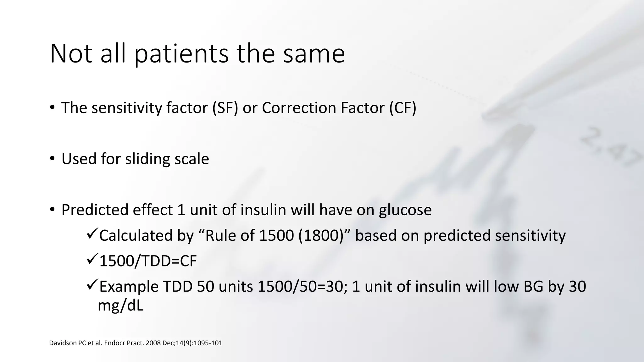 Inpatient Diabetes Management - How to Control Hyperglycemia inhsopital ...