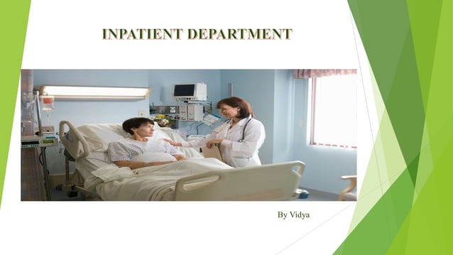 Inpatient dpt of Hospital (IPD) | PDF