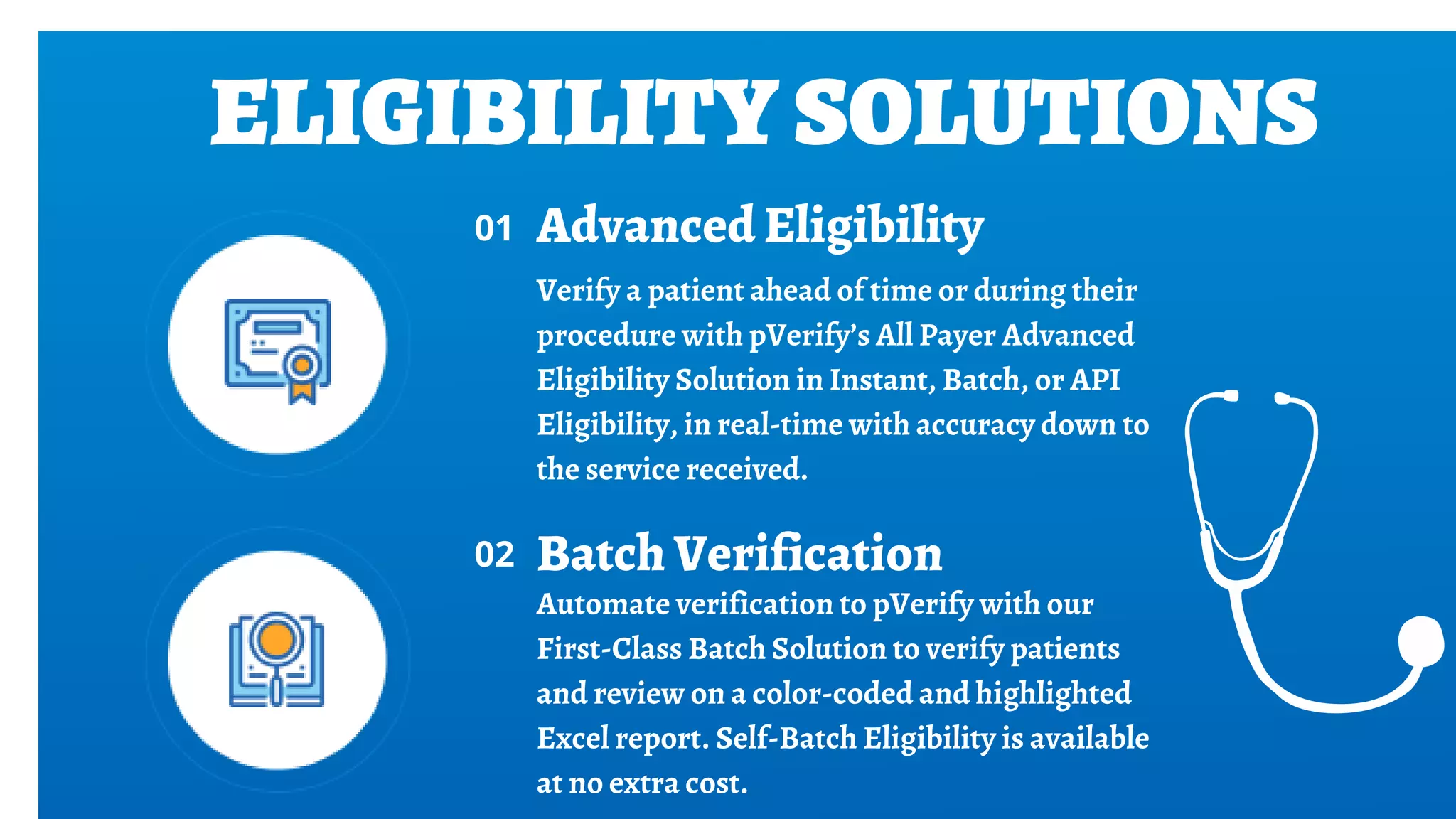 Batch Eligibility Verification - pVerify | PDF