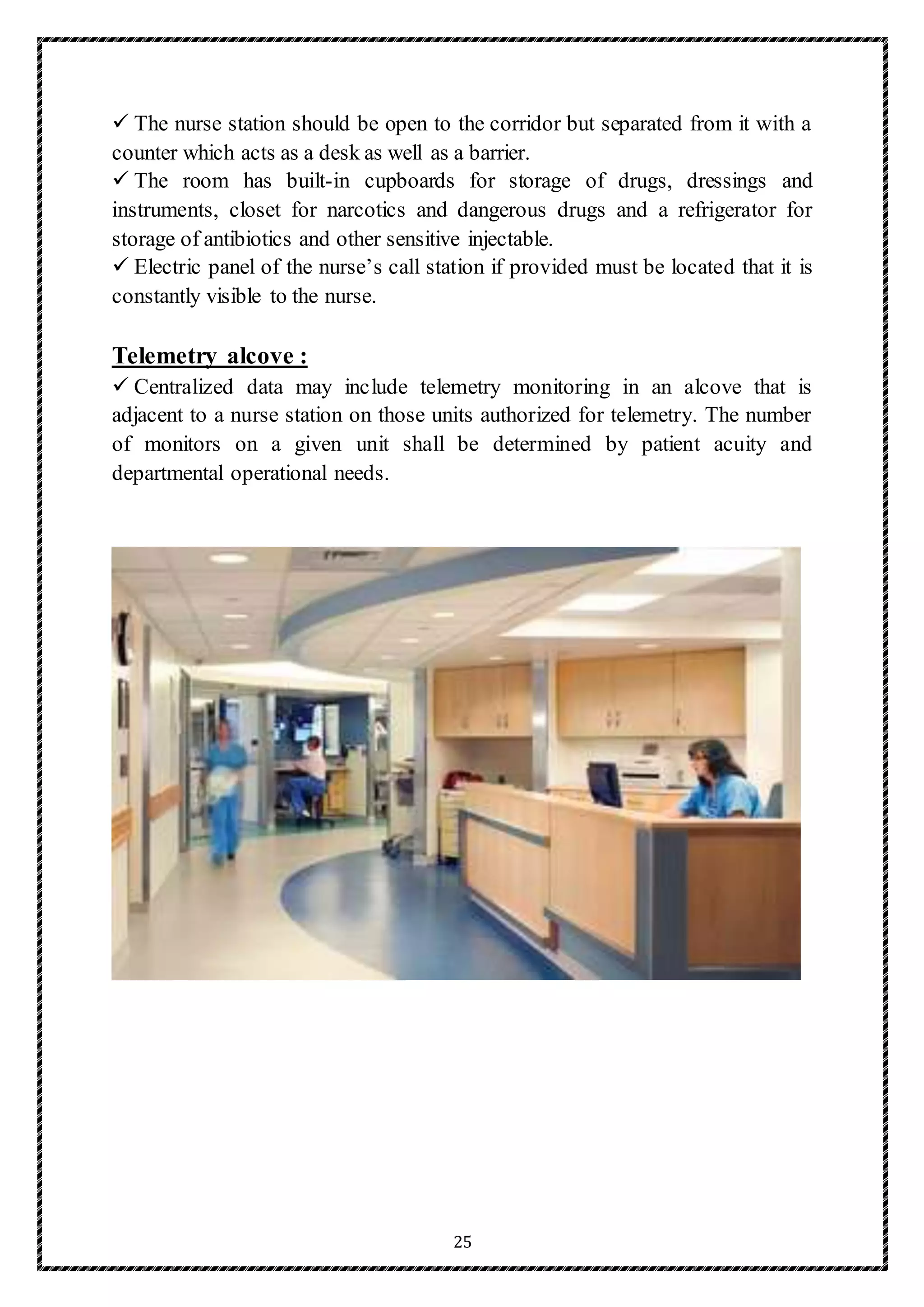 Inpatient units design (word) | DOCX