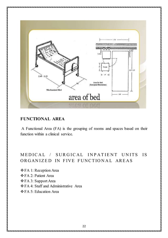 Inpatient units design (word) | DOCX | Healthcare Industry | Industries