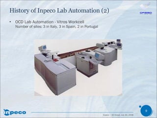 3rd 3DDRESD: Inpeco Overview | PPT