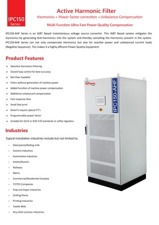 InPhase Power Complete Product Catalogue | PDF