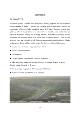 In pit crusher conveyour system | DOCX